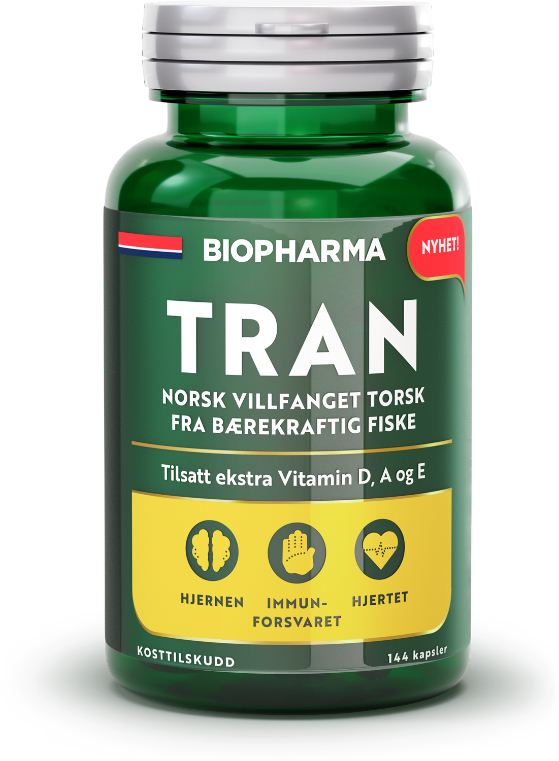 Biopharma Trankapsler 144stk
